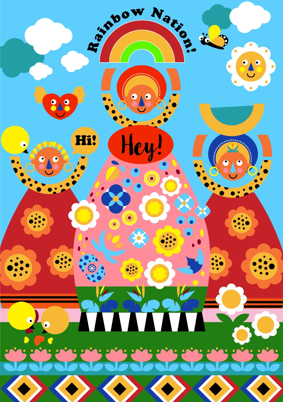Rainbow Nation A2 Poster – Stowe & so
